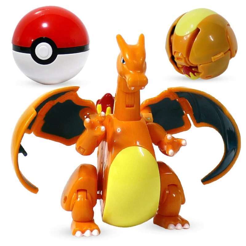 Jual Toys Apolo Pokemon Transform Figure & Ball - Charizard Di Seller ...