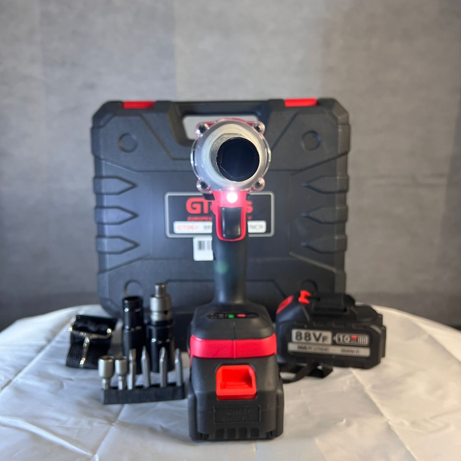 Jual impact wrench GTOOLS EROPA GT06 facelift 88v mesin pembuka baut ban roda truck mobil motor ...