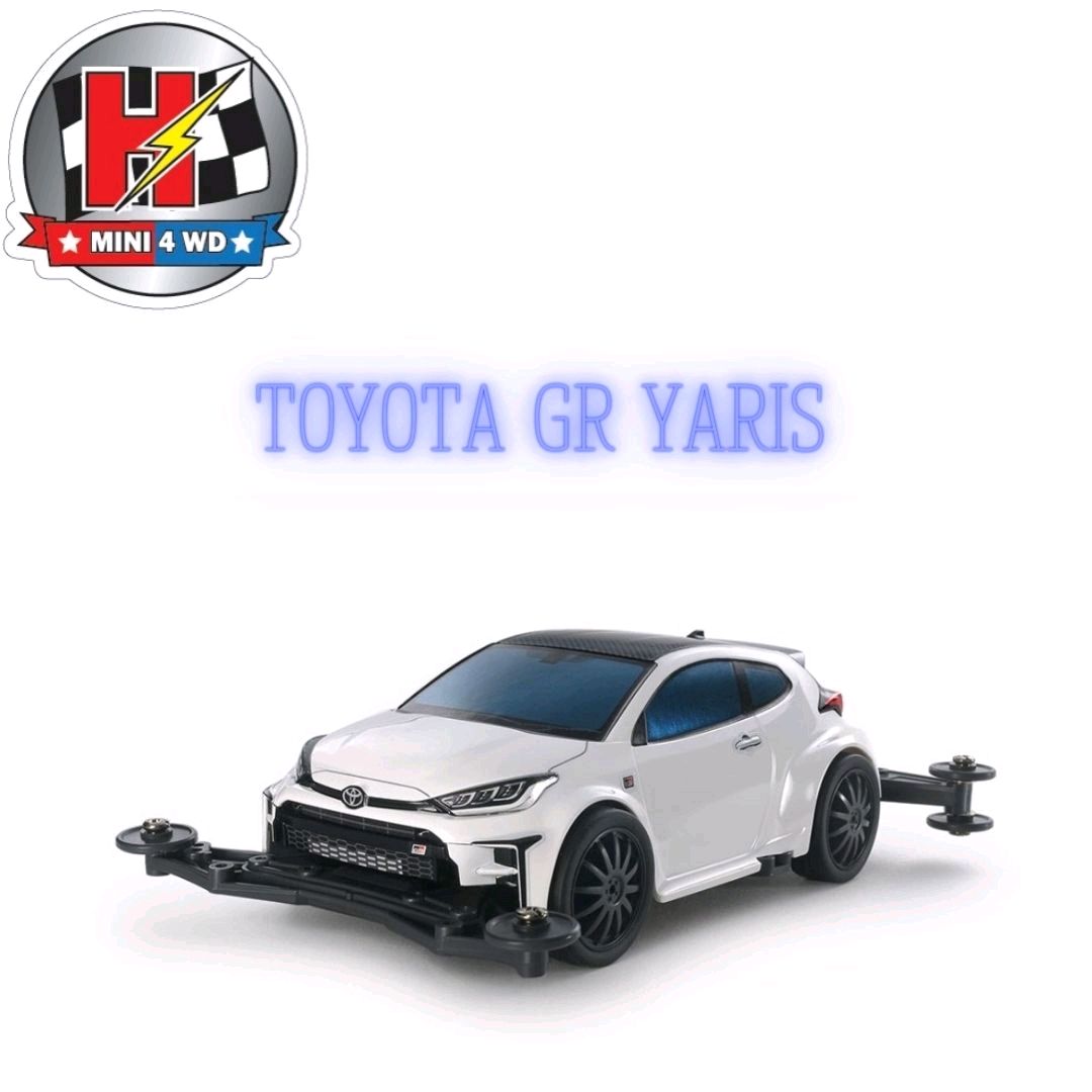 Jual Tamiya Mini 4WD Toyota GR Yaris, Chassis VZ. di Seller Tamiya HS ...