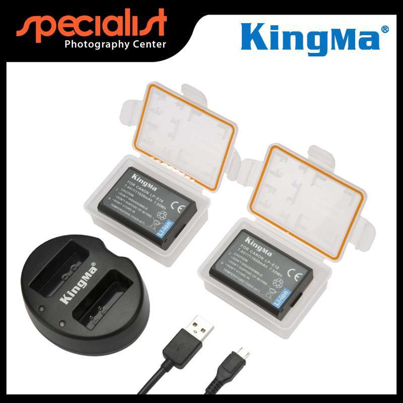 Jual Battery Charger Kamera Kingma Lp-e10 For Canon Di Seller ...