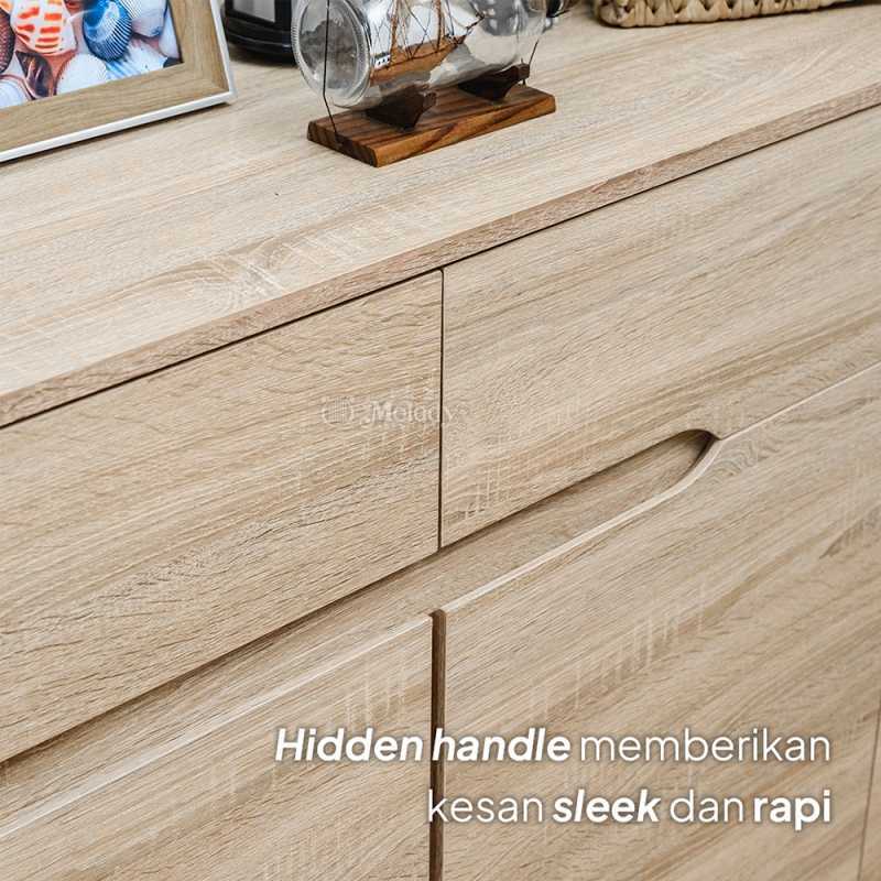 Promo Melody Furniture - Laci Rak Buffet Credenza Serbaguna Fere ...