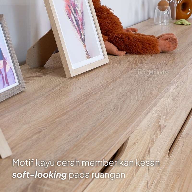 Promo Melody Furniture - Laci Rak Buffet Credenza Serbaguna Fere ...