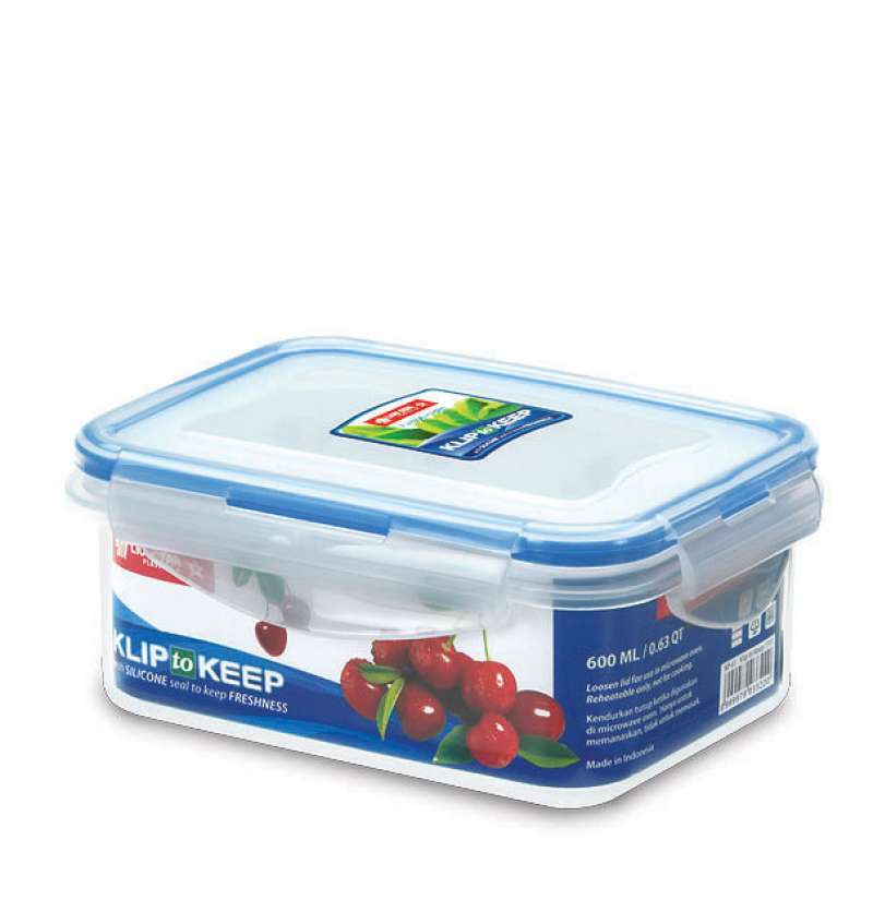 Promo Lion Star Kotak Makan / Food Container Klip To Keep 1101 600 Ml ...