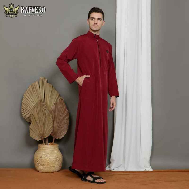 Jual Jubah Gamis Koko Baju Muslim Pria Al Arfan Premium - M Hitam Di Seller Argashop Bandung ...