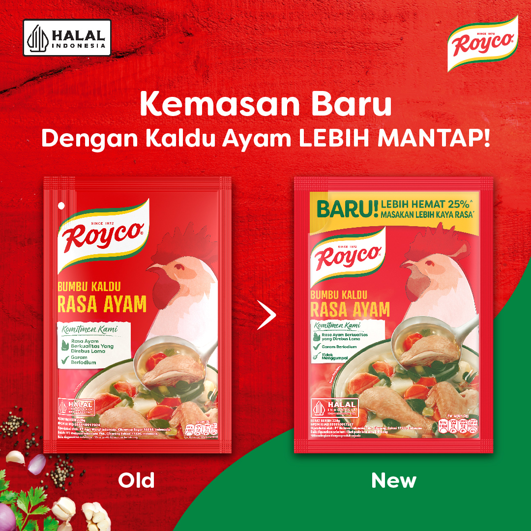 Promo Royco Bumbu Kaldu Penyedap Rasa Ayam [220 G/ 24 Pcs/ 1 Karton ...