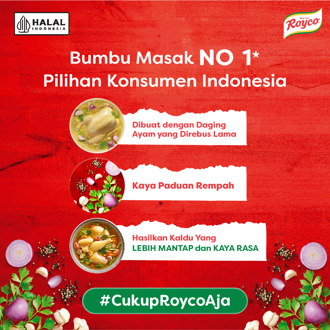 Promo Royco Bumbu Kaldu Penyedap Rasa Ayam [220 G/ 24 Pcs/ 1 Karton ...