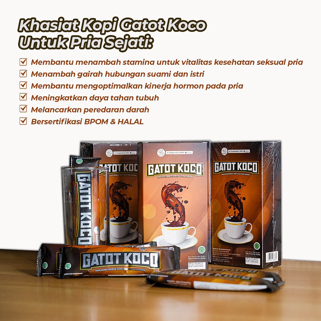 Jual GATOT KOCO BY DR RICHARD LEE 1 SACHET - KOPI STAMINA PRIA | EKSTRAK GINSENG | GUARANA di ...