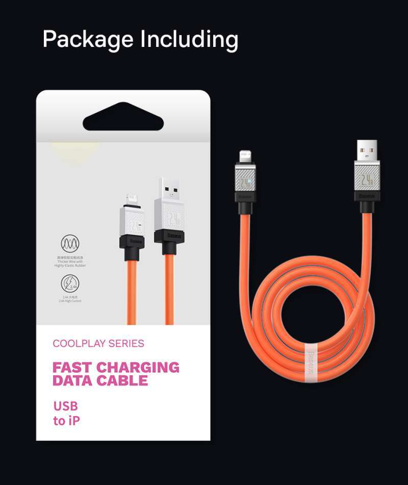 Promo Baseus Kabel Charger iPhone Usb To Lightning Coolplay Fast ...