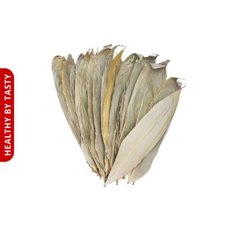 Jual Daun Bakcang Kering Lebar AAAAA Impor Dried Bamboo Leaves 400Gr di ...