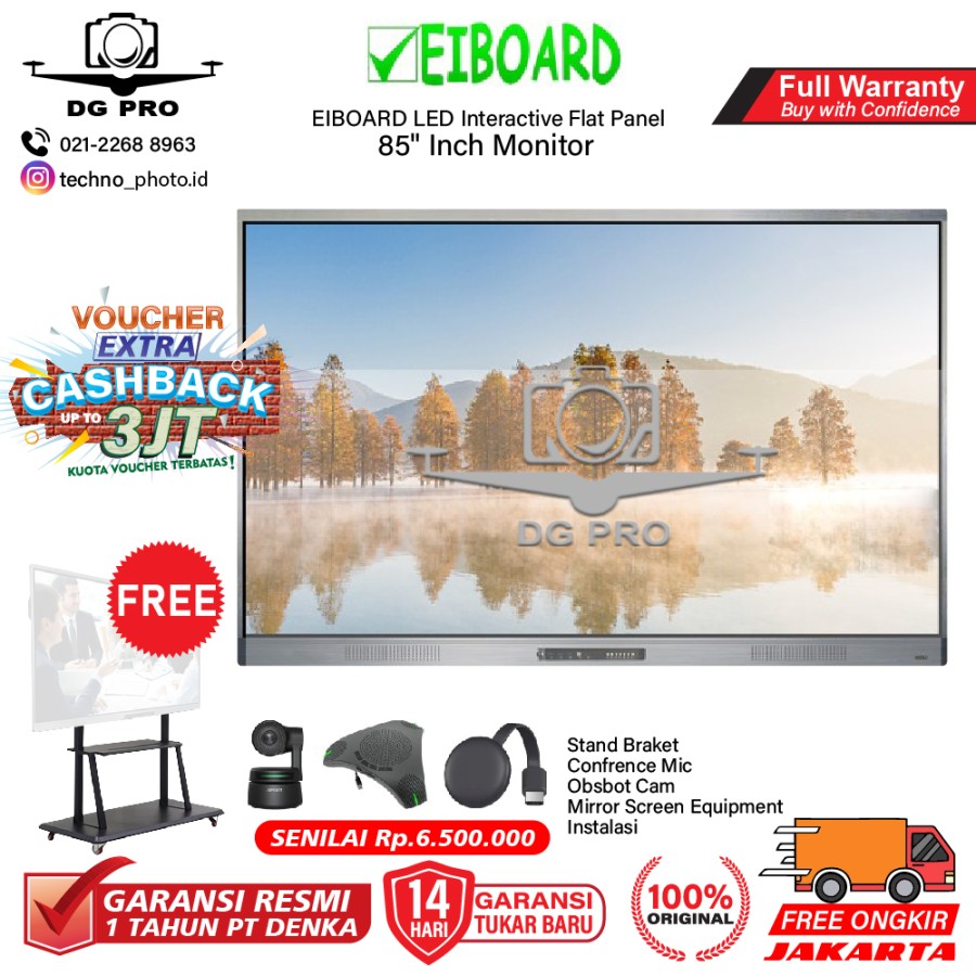 Jual Interactive Panel Original Murah - Harga Diskon Mei 2024 | Blibli