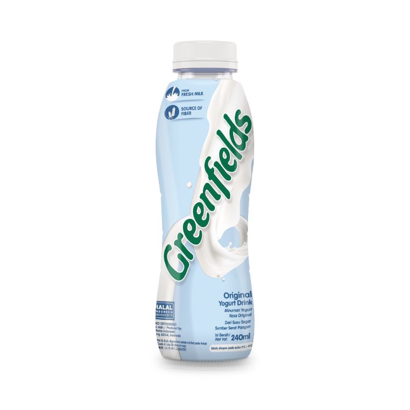 Promo Greenfields Original Yogurt Drink [240 mL] Diskon 15% di Seller ...