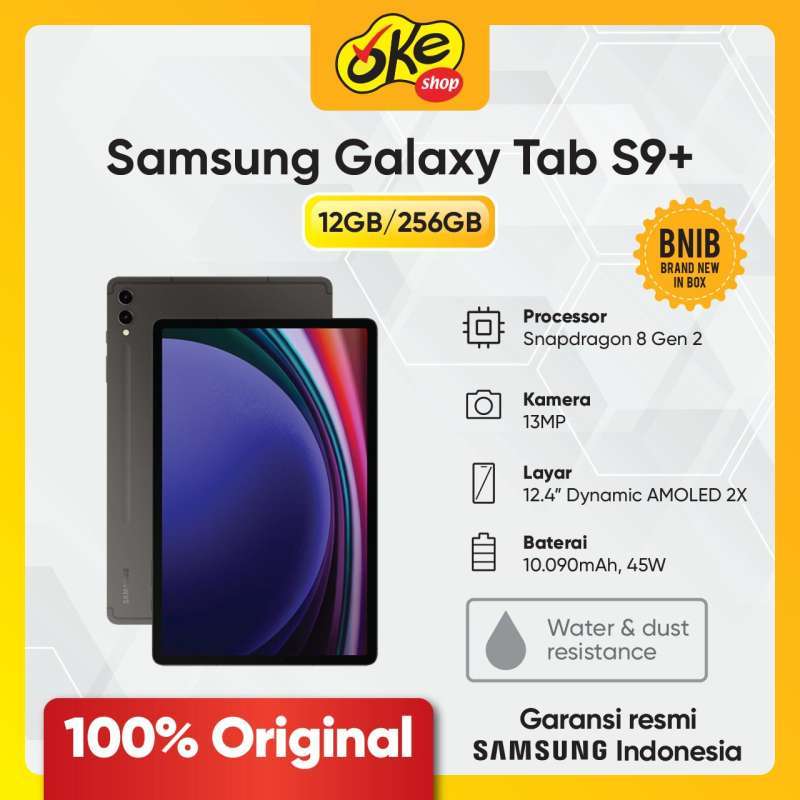 Jual Samsung Galaxy Tab S9+ 12gb/256gb Di Seller Okeshop O2o Official Store - Xiaomi Grand ...