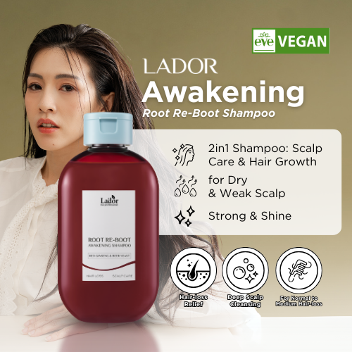 Jual Lador Root Re-boot Awakening Shampoo 300ml Di Seller La'dor ...