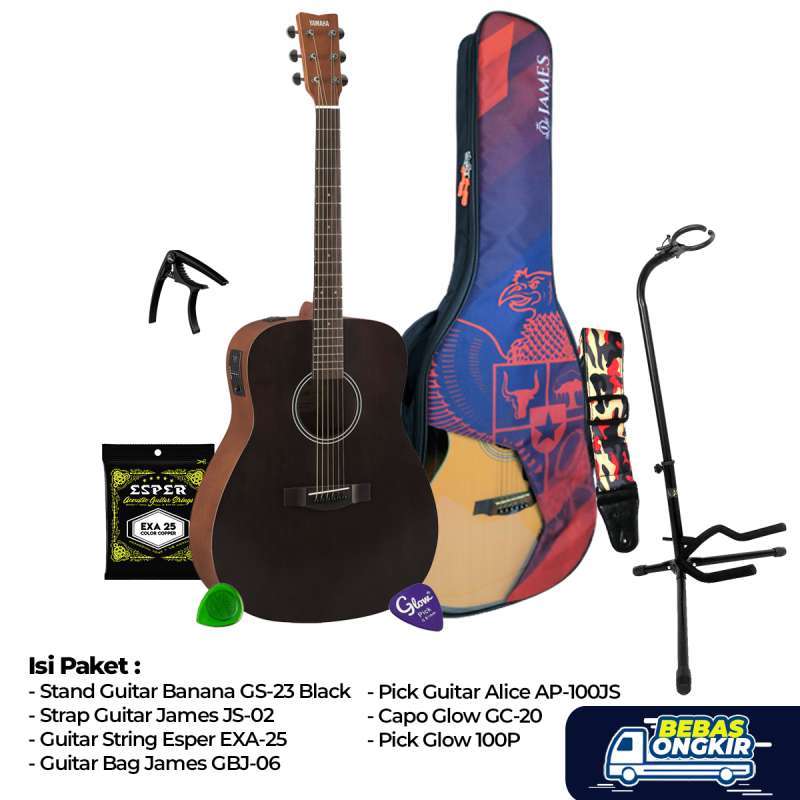 Promo Paket Fancy Yamaha Gitar Fx400 / Fx 400 / Fx-400 Guitar Akustik ...