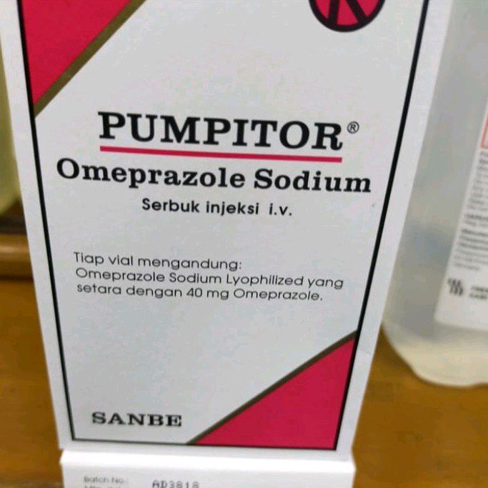Jual Asli Dan Original Pumpitor (omeprazole40 Sodium) Injeksi Per Box ...