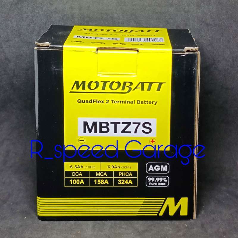 Jual Aki Motobatt Quadflex Mbtz7s Klx 140 150 Dtracker 150 Di Seller R ...