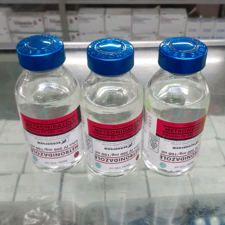 Jual Metronidazole 500mg Infus Injeksi Per Box Original Di Seller ...