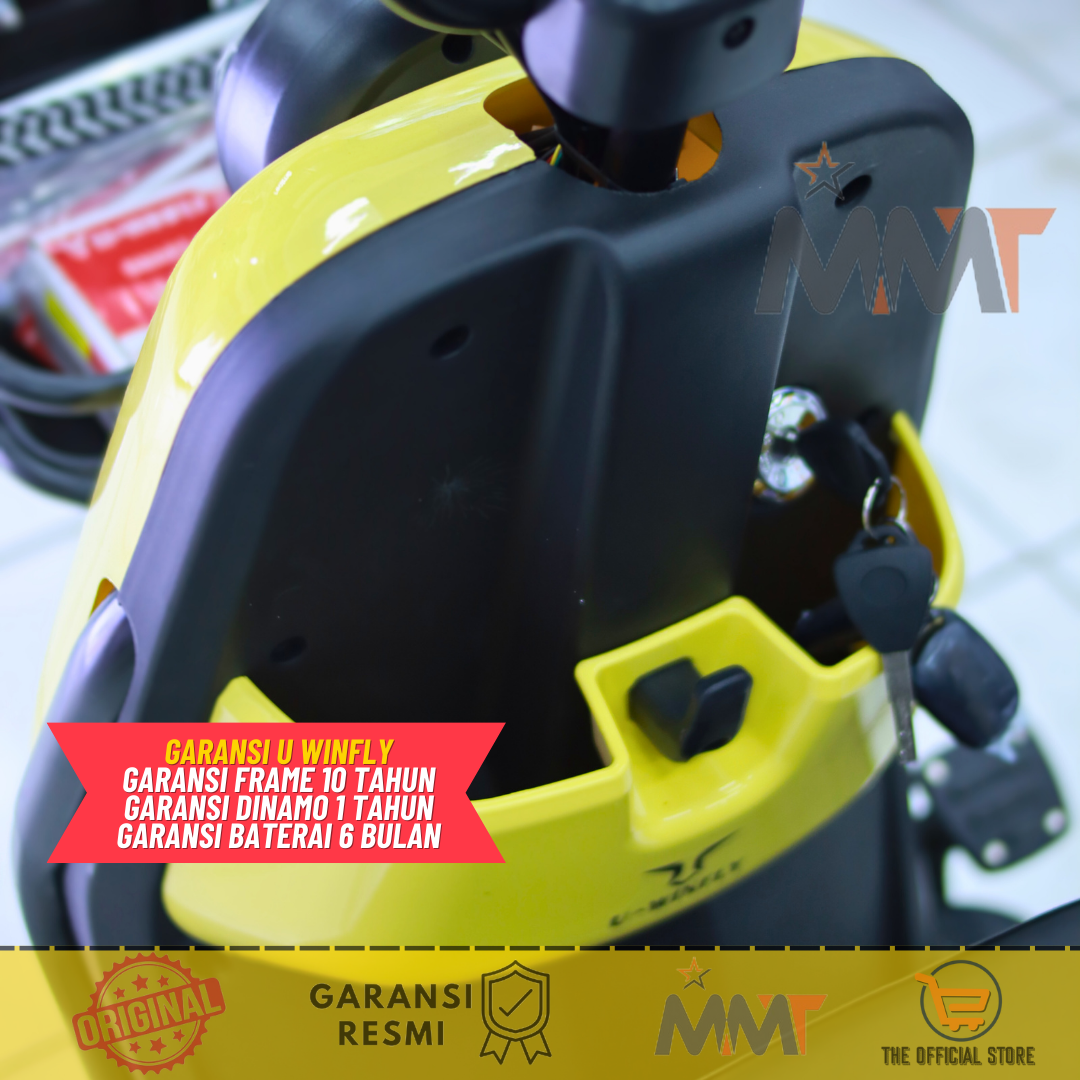 Promo SEPEDA LISTRIK UWINFLY MALEO GARANSI RESMI Diskon 11% di Seller ...