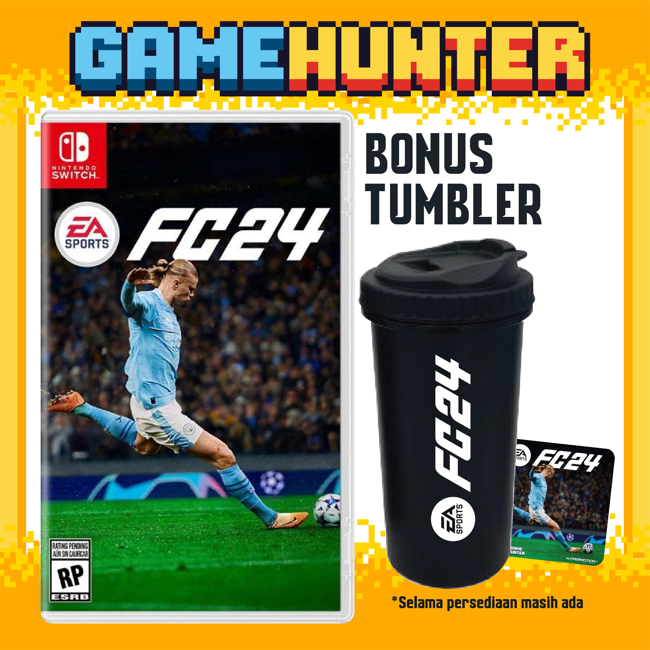 Jual Nintendo Switch FC24 / FC 24 / Football Club 24 di Seller GameHunter Official Store ...