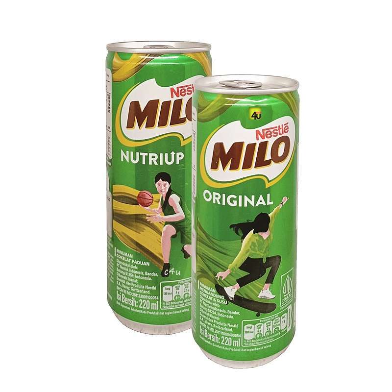 Promo MILO - Minuman Cokelat Paduan - 220 ml KALENG - ORIGINAL Diskon ...