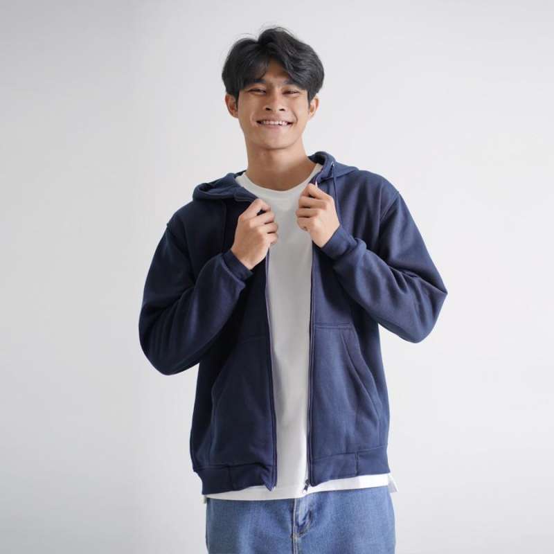Jual Hoodie Goodie Zipper Deep Blue - S Di Seller Hoodie Goodie ...