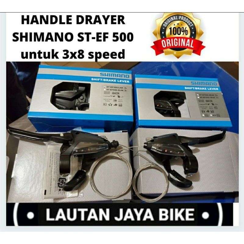 Jual Shifter Shimano 3 × 8 Speed Handle Drayer Shimano 24 Speed Di ...