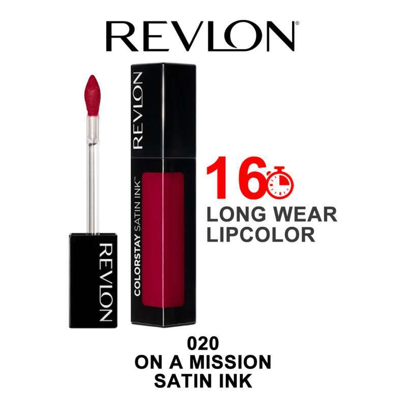 Jual Revlon Colorstay Satin Ink 020 On A Mission - Lip Color ...
