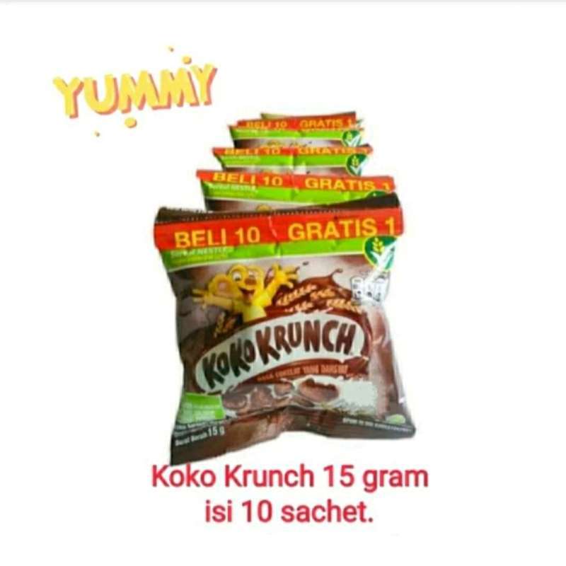 Jual koko krunch cereal nestle | 1 renceng isi 10 sachet di Seller best ...
