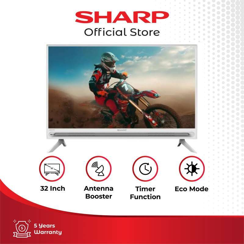 Promo Sharp Lc-32sa4200i-wh Led Tv Hd-ready Digital Dvb-t2 [32 Inch ...