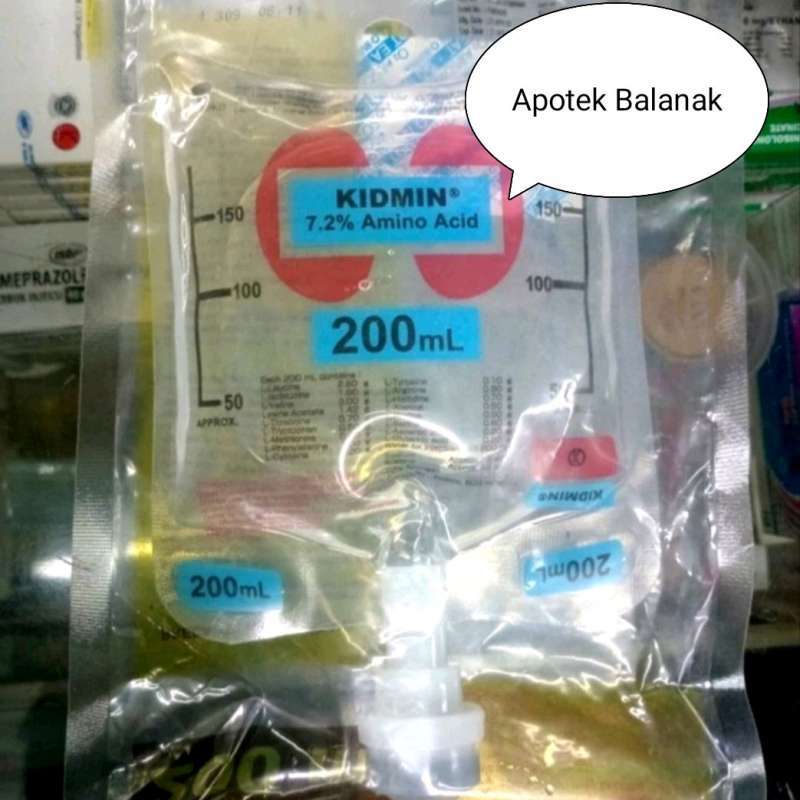 Jual Kidmin Amino Acid 200ml Infus Per Pack Original Di Seller Apotek ...