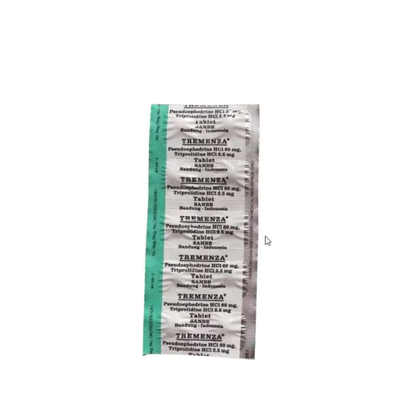 Promo Tremenza @ 1 Tablet Diskon 4% Di Seller Apotek Pelita Farma ...