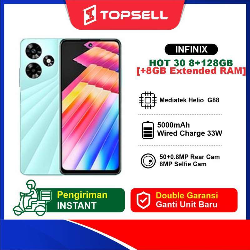 Jual Infinix Hot 30 Gresik Spesifikasi Original, Murah & Diskon Harga ...