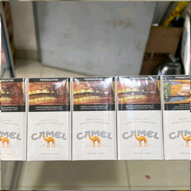 Jual Rokok Camel White / Putih 20 Batang [1 Slop / 10 Bungkus] Di ...