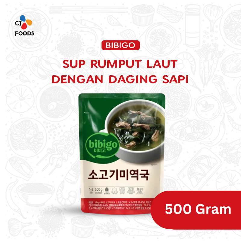 Jual Bibigo Sea Mustard Soup / Bibigo Sup Rumput Laut & Daging Sapi 500 ...