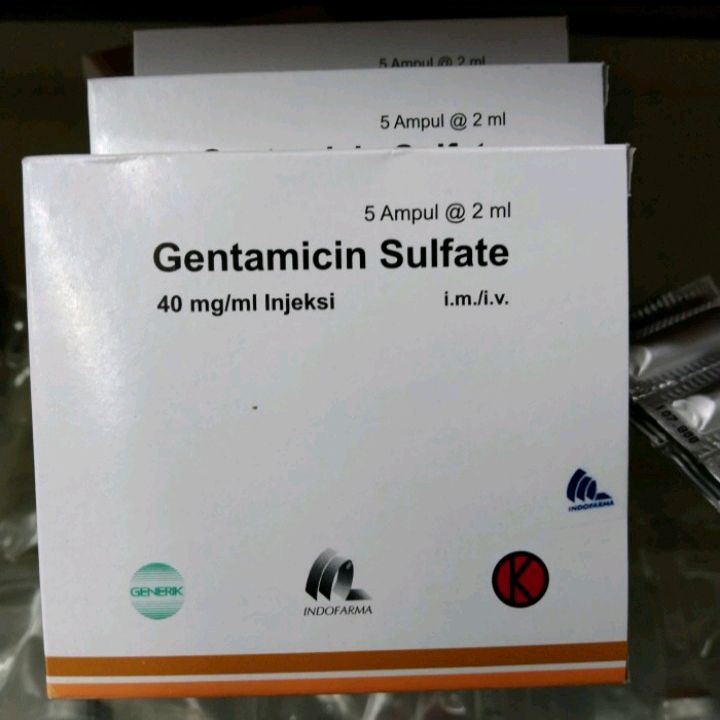 Gentamicin Sulfate Injeksi Lengkap Harga Terbaru Mei 2024 | Blibli