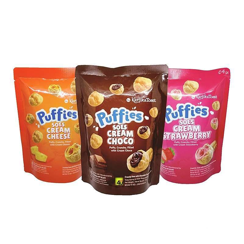 Promo Kartika Sari Puffies Puffy Soes 72 Gr Pouch Besar Diskon 22