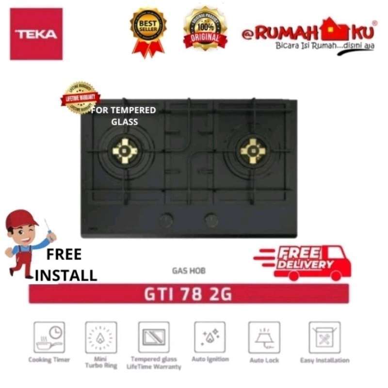 Promo Kompor Tanam Teka Gti 78 2g Dt Ai Al 2tr Gas Hob Diskon 32% Di ...