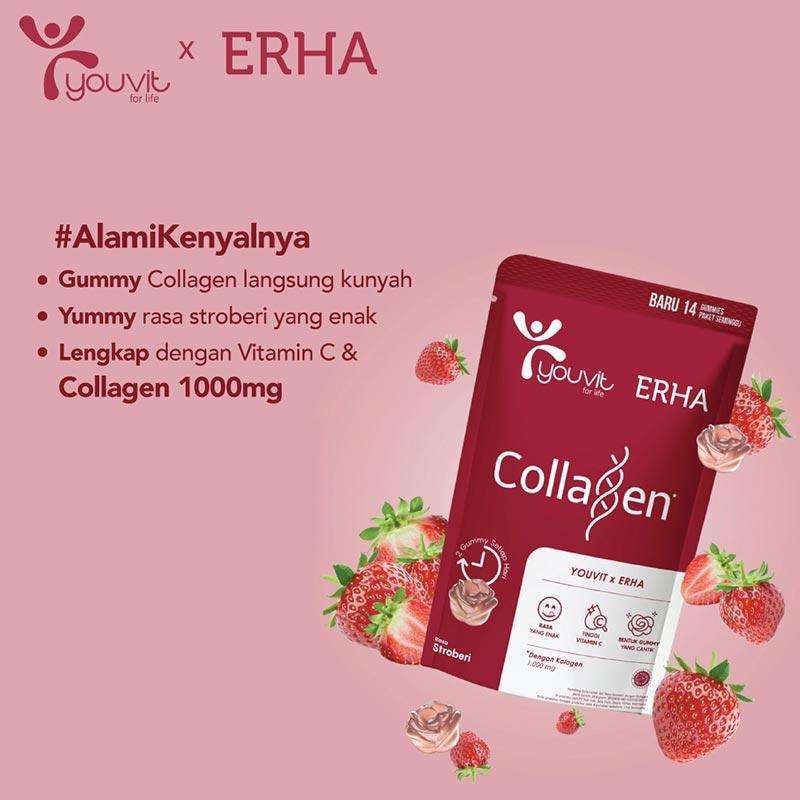 Jual Youvit X Erha Collagen Gummy - Anti Aging Supplement Di Seller ...