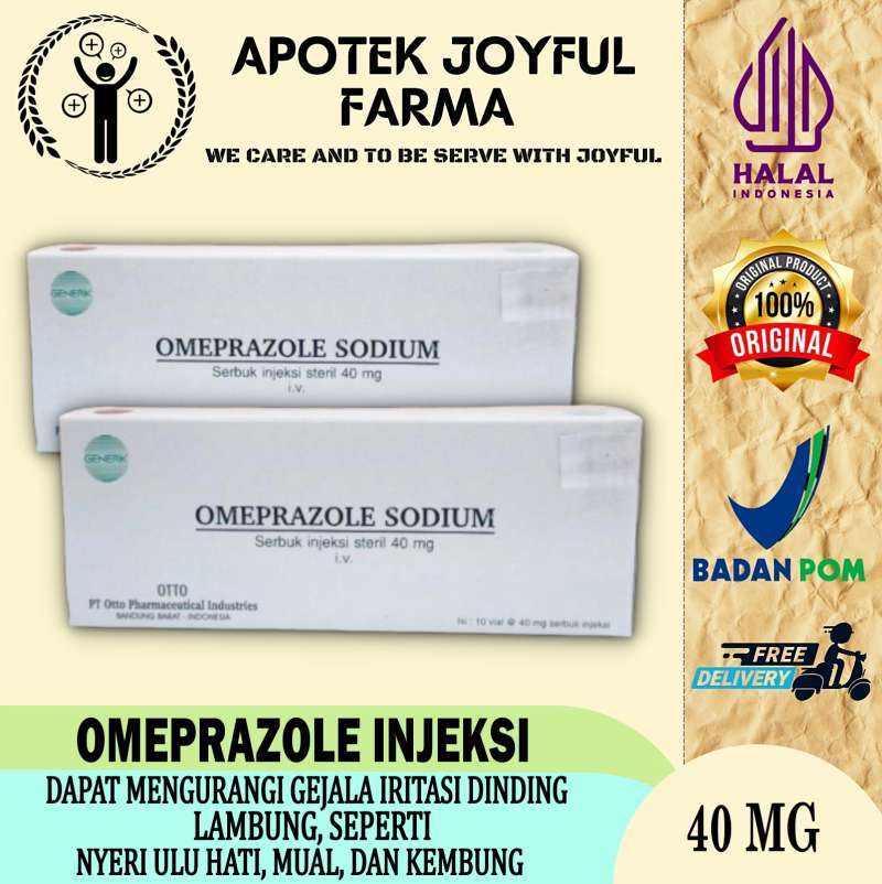 Omeprazole 40 Mg Injeksi Lengkap Harga Terbaru Juni 2024 | Blibli