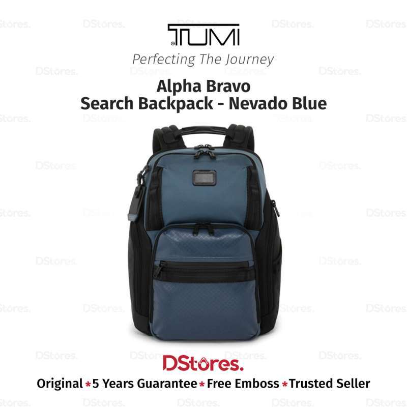 Jual Tumi Alpha Bravo Search Backpack - Nevado Blue Di Seller Dstores ...
