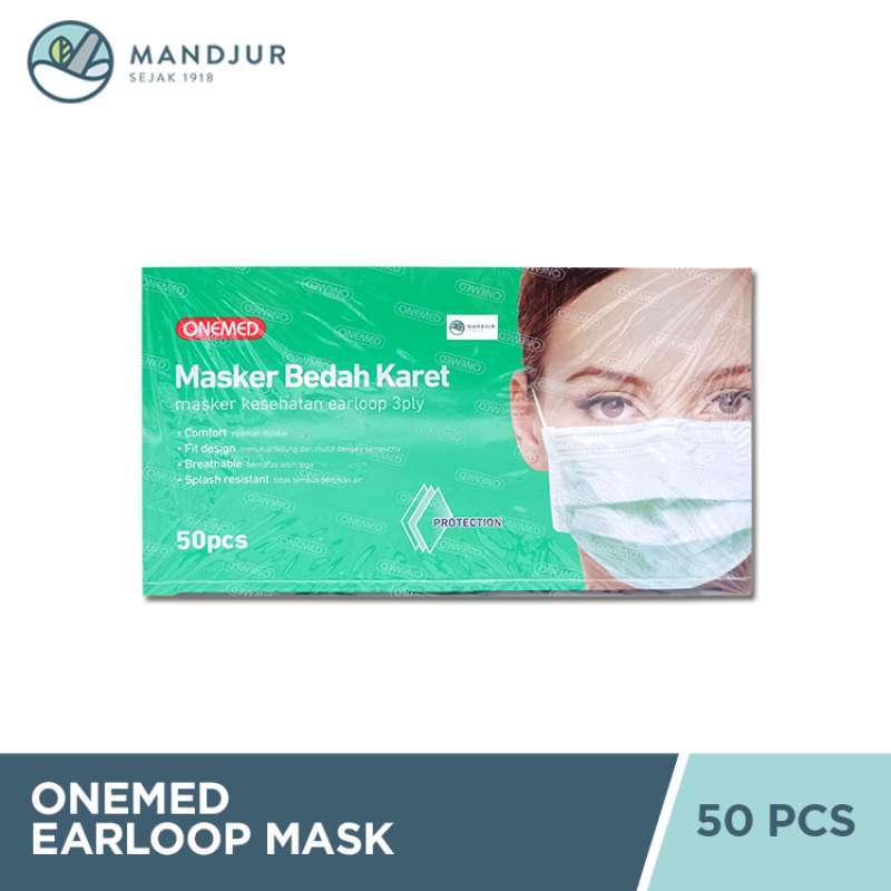 Promo Onemed Masker Earloop 50 Pcs - Masker Medis Onemed Diskon 5% Di ...