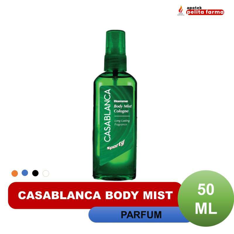 Promo Casablanca Body Mist Cologne Sporty 50 Ml Diskon 4% Di Seller ...