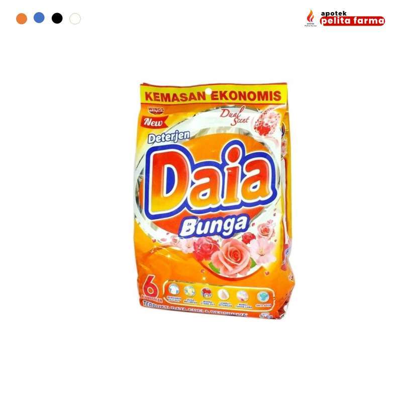 Promo Daia Detergent Bunga 850 Gr Pcs Diskon 4% Di Seller Apotek Pelita ...