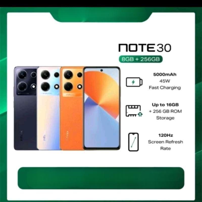 Jual Infinix Note 30 Warna Biru Spesifikasi Original, Murah & Diskon Harga Februari 2024 | Blibli