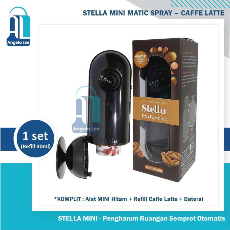 Jual Dispenser Pengharum Ruangan Otomatis Semprot Stella Mini Matic Parfum Hadiah Kado Ulang ...