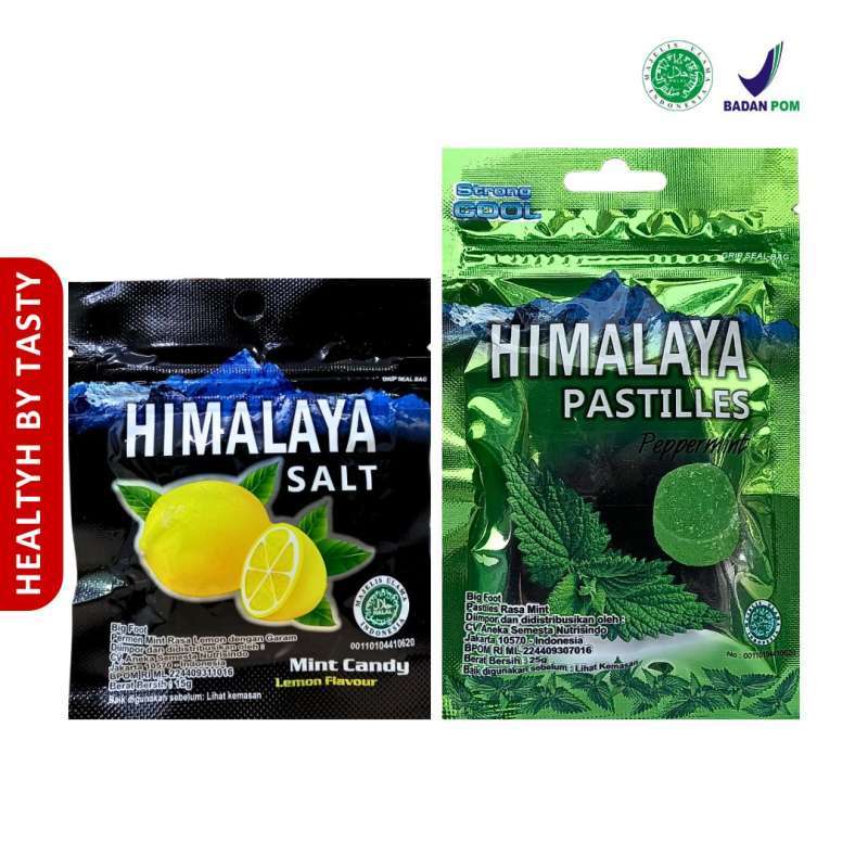 Jual Permen Himalaya Salt Candy Himalaya Pastilles Peppermint Perman ...