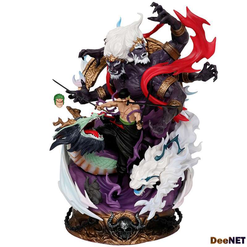 Jual Hell Roronoa Zoro One Piece Action Figure 21 Cm Pvc D-hrzfop Di ...