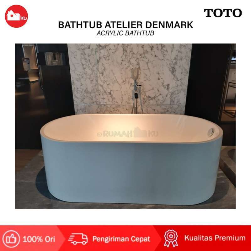 Jual Toto Bathtub Atelier Denmark Free Standing Acrylic Bathtub Di Seller Rumahku Sanitary ...