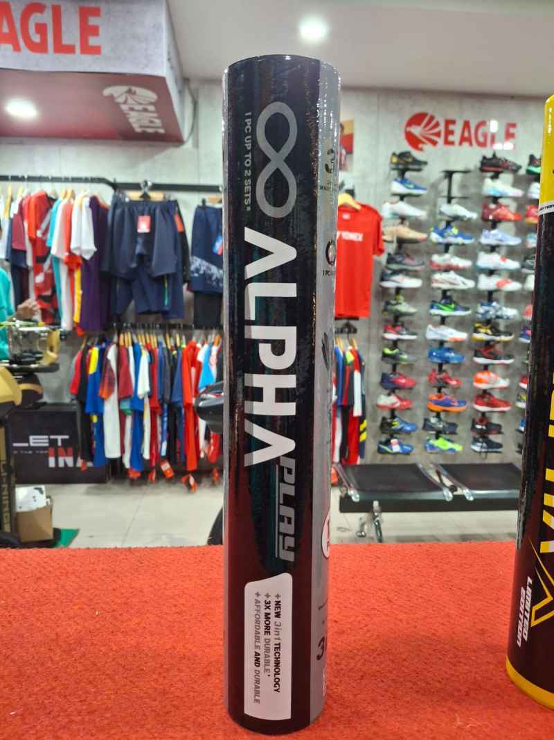 Jual Shuttlecock Alpha Badminton Bulutangkis Alpha Eco 3 In 1 Original ...