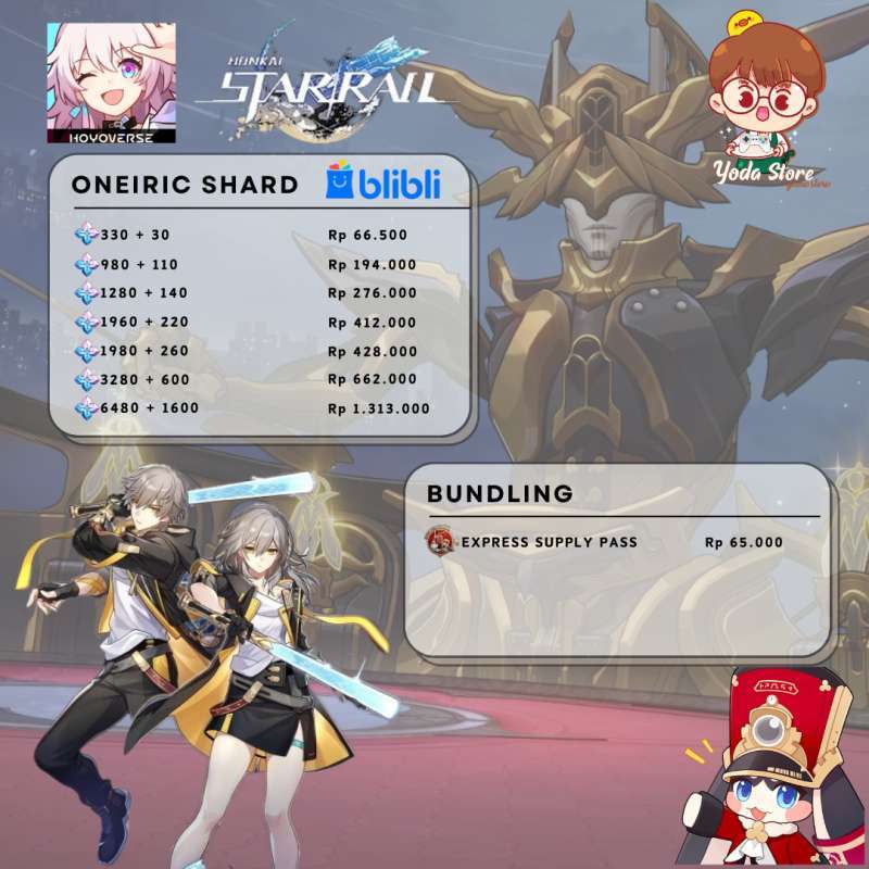 Jual Star Rail - Harga Termurah Dan Terbaru Di 2024 | Blibli